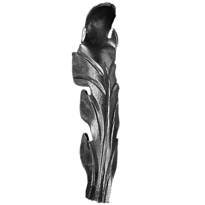 Feuille de vigne HAUTEUR 138 mm x 125 mm LARGEUR x 3 mm EPAISSEUR